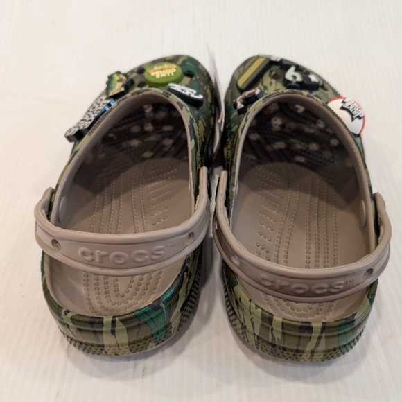 CROCS | Shoes | Crocs X Luke Combs Camouflage Classic Clogs Fishing ...